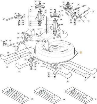 STIGA Sports ORIGINAL CASTELGARDEN SUMMER 4092 H Rasentraktor ohne M&auml;hwerk