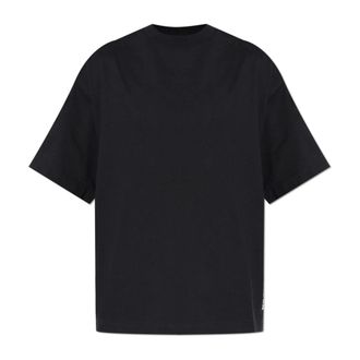 Jil Sander Logo-Print T-Shirt - - Tops - Damen - Schwarzk - XS