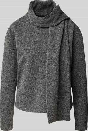 Vila Regular Fit Strickpullover mit Schalkragen Modell vods