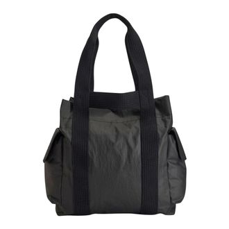 Yohji Yamamoto Logo Motiv Arbeitstasche - - Bags - Damen - Schwarzk - ONE SIZE