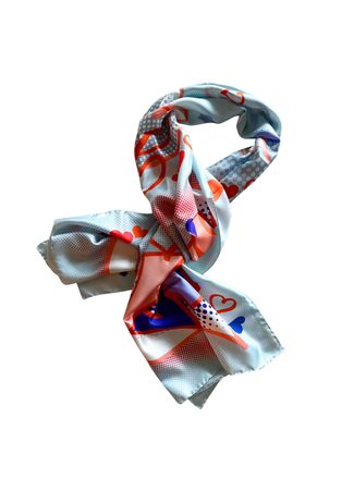 Chopard Etole Love Printed Silk Stole