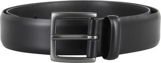 Orciani Schwarzer Leder Monaco G&uuml;rtel - - Accessories - Herren - Schwarzk - 100 CM