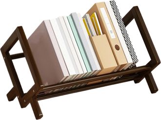 Generic Schreibtisch-B&uuml;cherregal - Mini-Tischregal, vielseitige Aufbewahrungshalterung, vertikales Organizer-Layout ausziehbar mit platzsparender Funktion | L