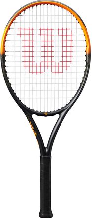 Wilson Burn Spin Jr 26 Tennis Racket, Schwarz/Orange