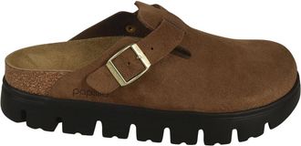 Birkenstock Femme, Chaussures, Brun, Taille: 38 EU Boston Chunky Narrow Fit