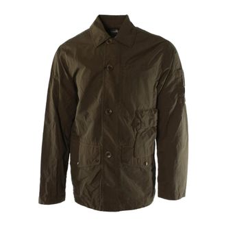 C.P. Company Gr&uuml;ne Nylonjacke f&uuml;r M&auml;nner - - Jackets - Herren - Gr&uuml;n - S