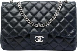 Chanel Sac bandouli&egrave;re classique Pre-owned - Femme - Pre-owned - Noir - Taille: ONE Size