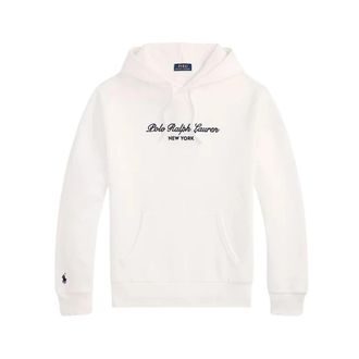 Polo Ralph Lauren Logo-Stickerei Hoodie - - Sweatshirts & Hoodies - Herren - Wei&szlig; - S