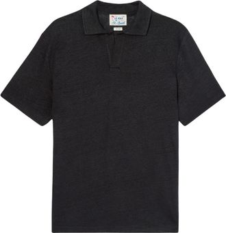 MC2 Saint Barth Homme, Tops, Noir, Taille: 3XL Polo Fraser