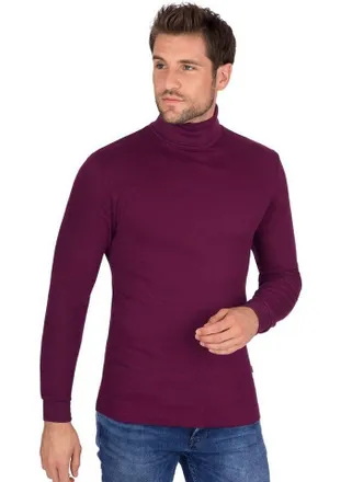 Trigema Rollkragenshirt TRIGEMA Langarm Ski- und Sport-Rollkragenpullover (1-tlg)