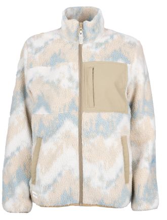 Iriedaily Arkta Teddy 2 Jacket, recyceltes Material, Khaki Grey, L