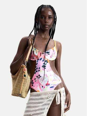 Desigual Badeanzug Nasau 26SWMK17 Bunt