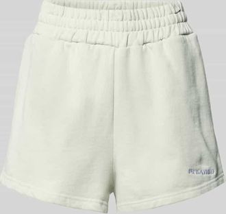Pegador High Waist Sweatshorts mit Logo-Stitching Modell WILUNA