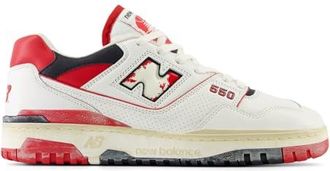 New Balance Baskets 550 pour Homme, Sel de mer/Rouge &eacute;quipe/Noir, 7.5