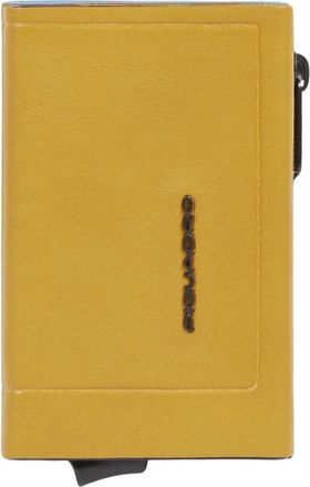 Piquadro Homme, Accessoires, Jaune, Taille: ONE Size Portefeuille pop-up avec poche &agrave; monnaie