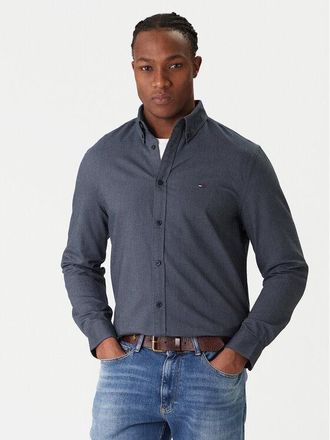 Tommy Jeans Hemd DM0DM22836 Dunkelblau Regular Fit