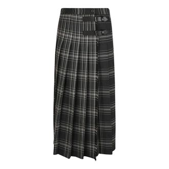 Max Mara Maxi-Rock mit Falten - - Skirts - Damen - Grau - S