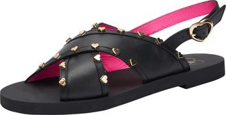 Love Moschino Damen Ja16402g0iia0000 Sandale, Schwarz, 39 EU