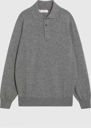 Brunello Cucinelli Polo BRUNELLO CUCINELLI Herren Farbe Grau 2