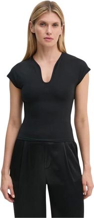 By Malene Birger Femme, Tops, Noir, Taille: 40 FR T-shirt Venazia