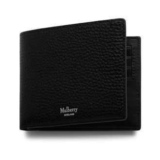 Mulberry unisex, Accessoires, Noir, Taille: ONE Size Portefeuille en cuir noir Rl4919-346A100