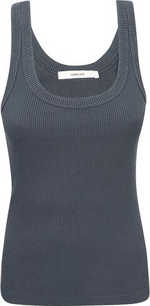 Haikure Femme, Tops, Bleu, Taille: 38 FR Gem Rib Cotton Tank