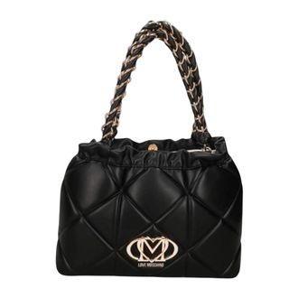 Love Moschino Embossed Handtasche - - Bags - Damen - Schwarzk - ONE SIZE