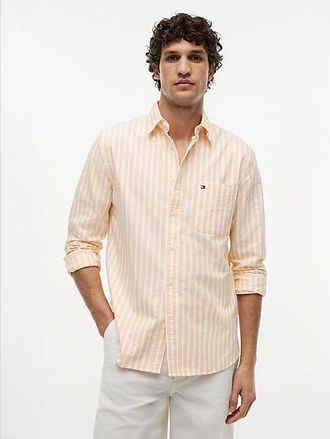 Tommy Hilfiger Chemise Oxford coupe standard &agrave; rayures