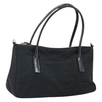 Prada Sac &agrave; main en nylon Pre-owned - Femme - Pre-owned - Noir - Taille: ONE Size