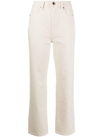 Khaite jean The Abigail droit - Tons neutres