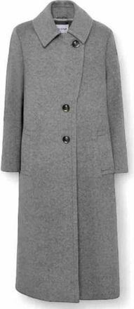 Sand Copenhagen Sand, Femme, Manteaux, Gris, Taille: 36 FR Single-Breasted Manteaux