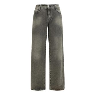 Ermanno Scervino Jeans Baggy - Femme - Jeans - Gris - Taille: 36 FR