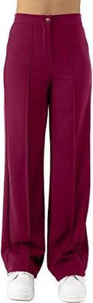 JOPHY & CO. Pantalon évasé pour femme (réf. 6554), bordeaux, M