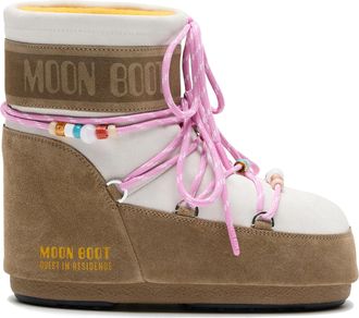 Moon Boot Bottes MB x Guest in Residence Icon Low Su&egrave;de Moon Boot
