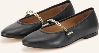 HUGO BOSS Mary-Jane-Ballerinas Silvye schwarz