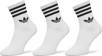 adidas Lange Socken adidas JV7401 Wei&szlig;