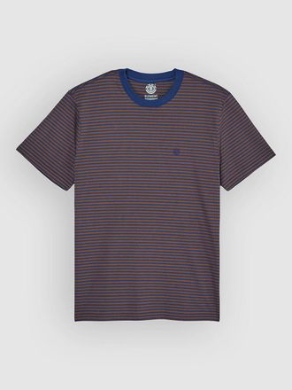 Element Icon Embroidery T-Shirt sepia