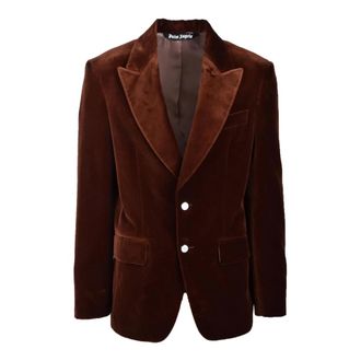 Palm Angels Homme, Vestes, Brun, Taille: L Veste