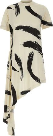 Loulou Studio Femme, Robes, Blanc, Taille: 42 FR Maxi Robes