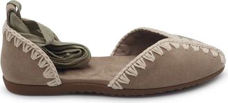 Mou Femme, Chaussures, Beige, Taille: 37 EU Ballerines en daim