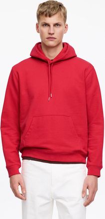 Arket Sweatshirt Mit Kapuze -Rot