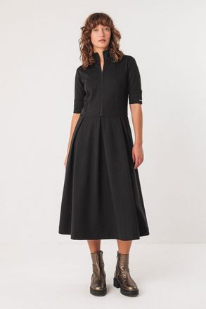 SKFK Damen vegan Kleid Alaitza Schwarz