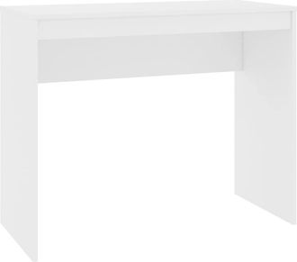 Generic Schreibtisch-Arbeitsplatz, Moderner Computer-Arbeitsplatz, Holzwerkstoff f&uuml;r B&uuml;ro, Wohnzimmer und Schlafzimmer (Wei&szlig;)