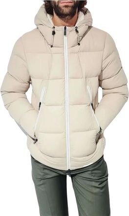 H&egrave;SKIMO Homme, Vestes, Beige, Taille: XL Parka Bistretch Short