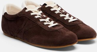 Veronica Beard Sneakers Riviera aus Veloursleder