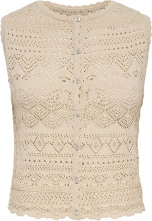 Only Strickweste ONLLUZA