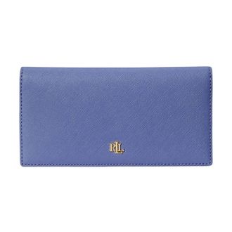 Ralph Lauren Mittleres schmales Bi-Fold-Portemonnaie - - Accessories - Damen - Blau - ONE SIZE