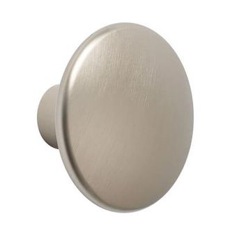 MUUTO Patère The dots - Marron - Acier revêtement PVD - Designer Lars Tornoe