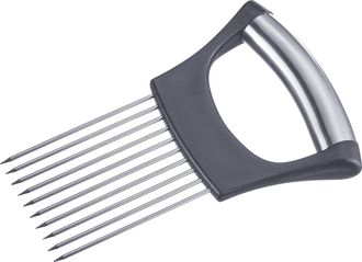 Westmark Restehalter und Schneidhilfe - praktische Schneidehilfe als Finger- und Handschutz, ideal zum Schneiden von Brot, Fleisch und anderen Lebensmitteln - 