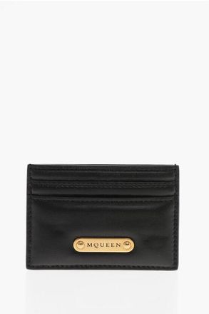 Alexander McQueen Padded Leather Card Holder size Unica